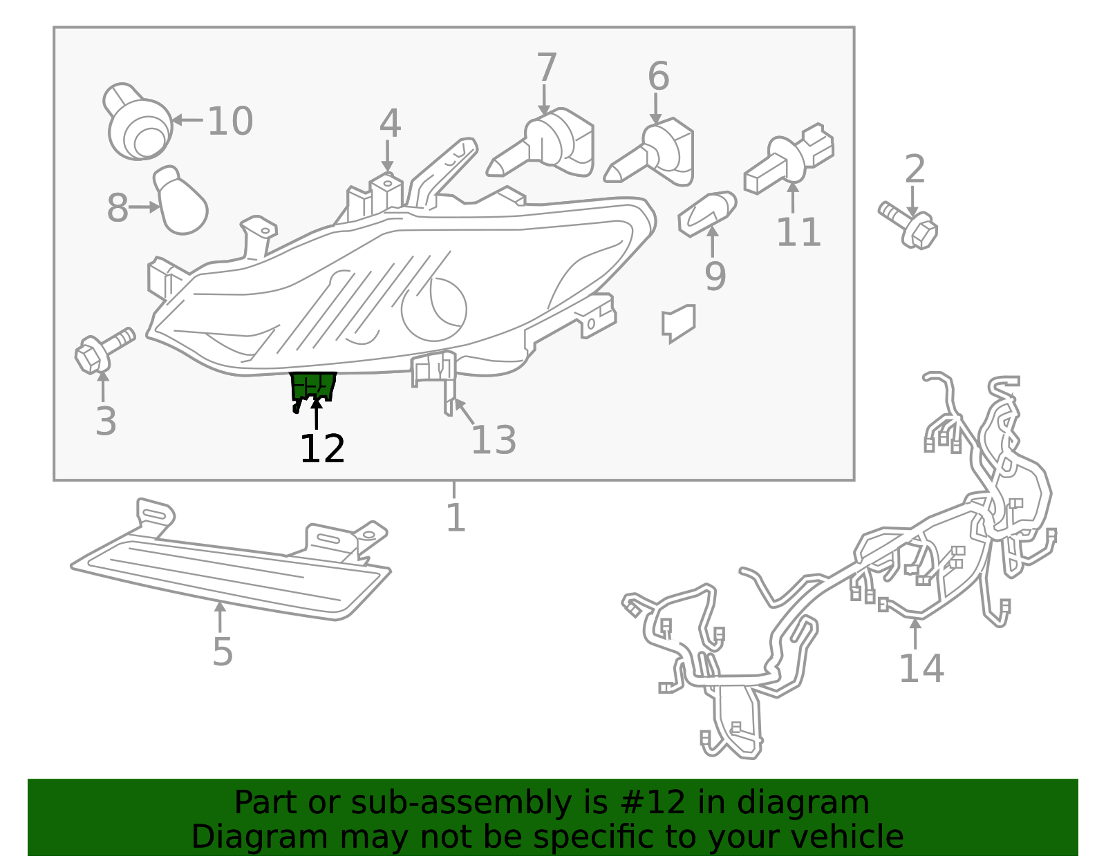 26092-1AA0B - Mount Bracket 2009-2014 Nissan Murano | Official Nissan ...