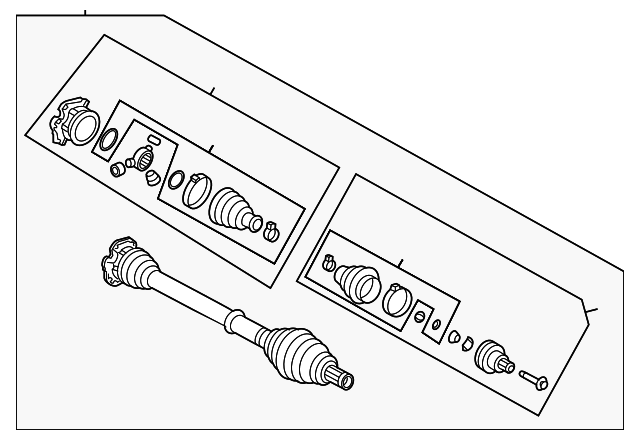 4K0-407-271-G - Axle Assembly 2019-2025 Audi | Audi OEM Parts Guy
