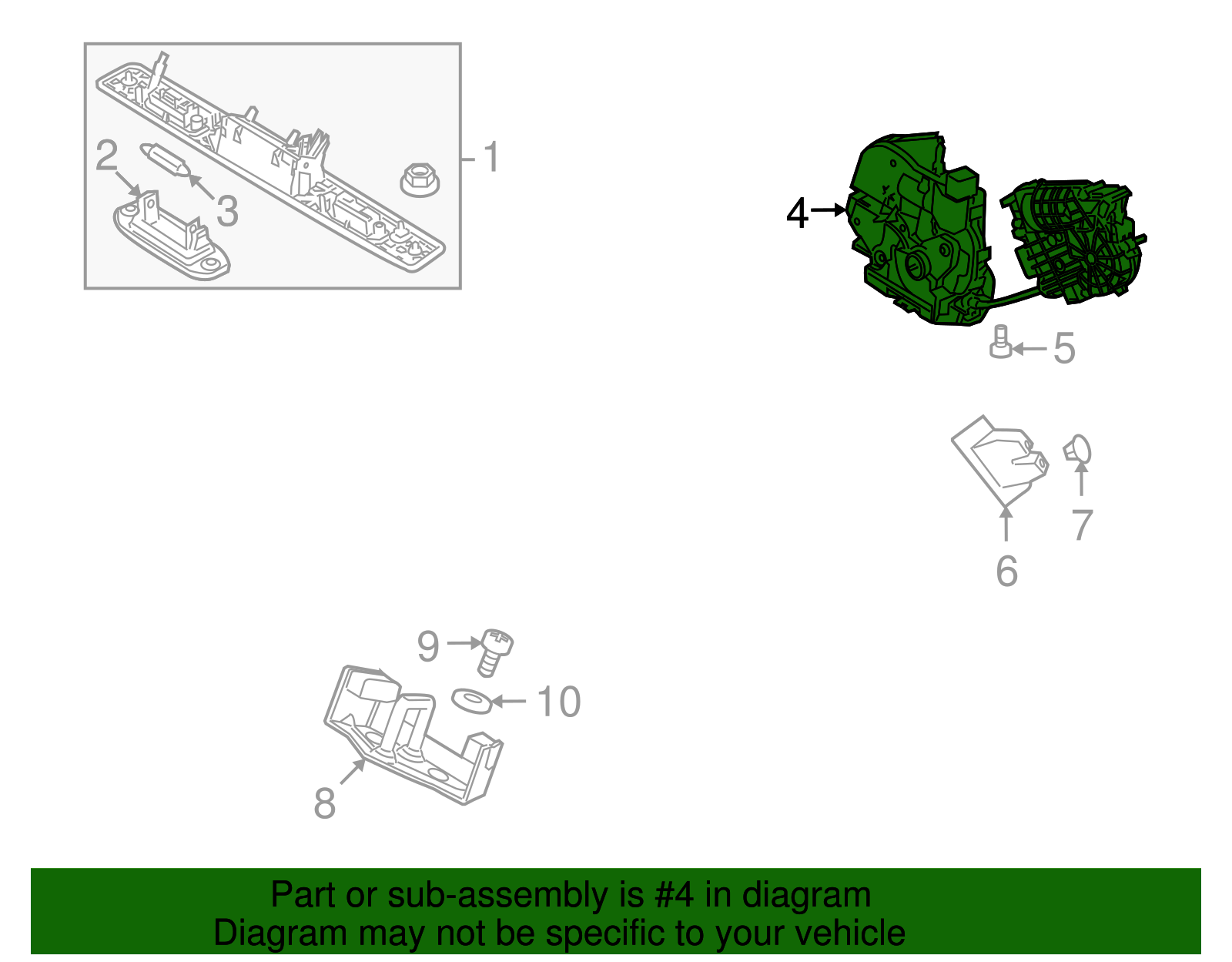 31440626 - Lock - 2011-2016 Volvo XC70 | Volvo OEM Parts Direct