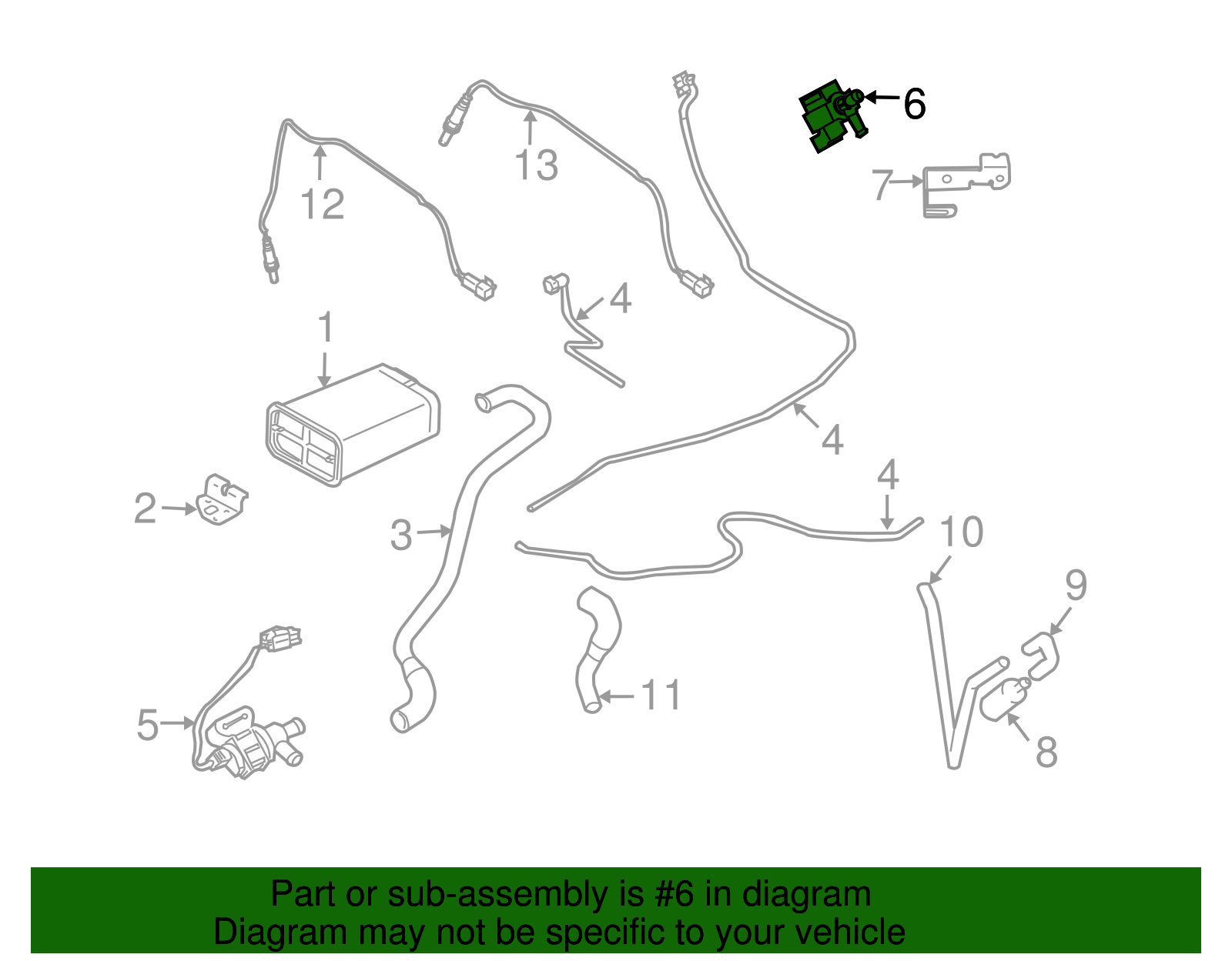 Genuine Shut-Off Valve for 2001-2014 Volvo | Part# 8653908 | Over 30% ...
