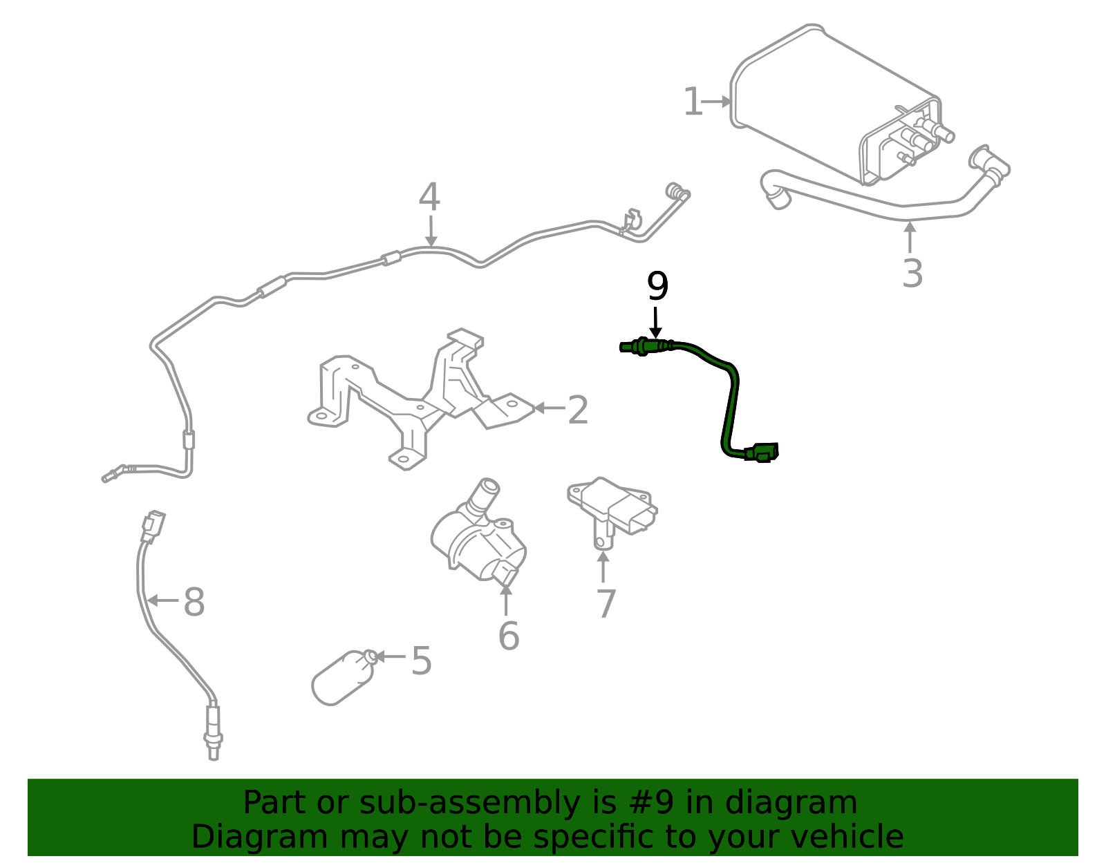 30756122 - Oxygen Sensor - 2007-2016 Volvo | Volvo OEM Parts Direct