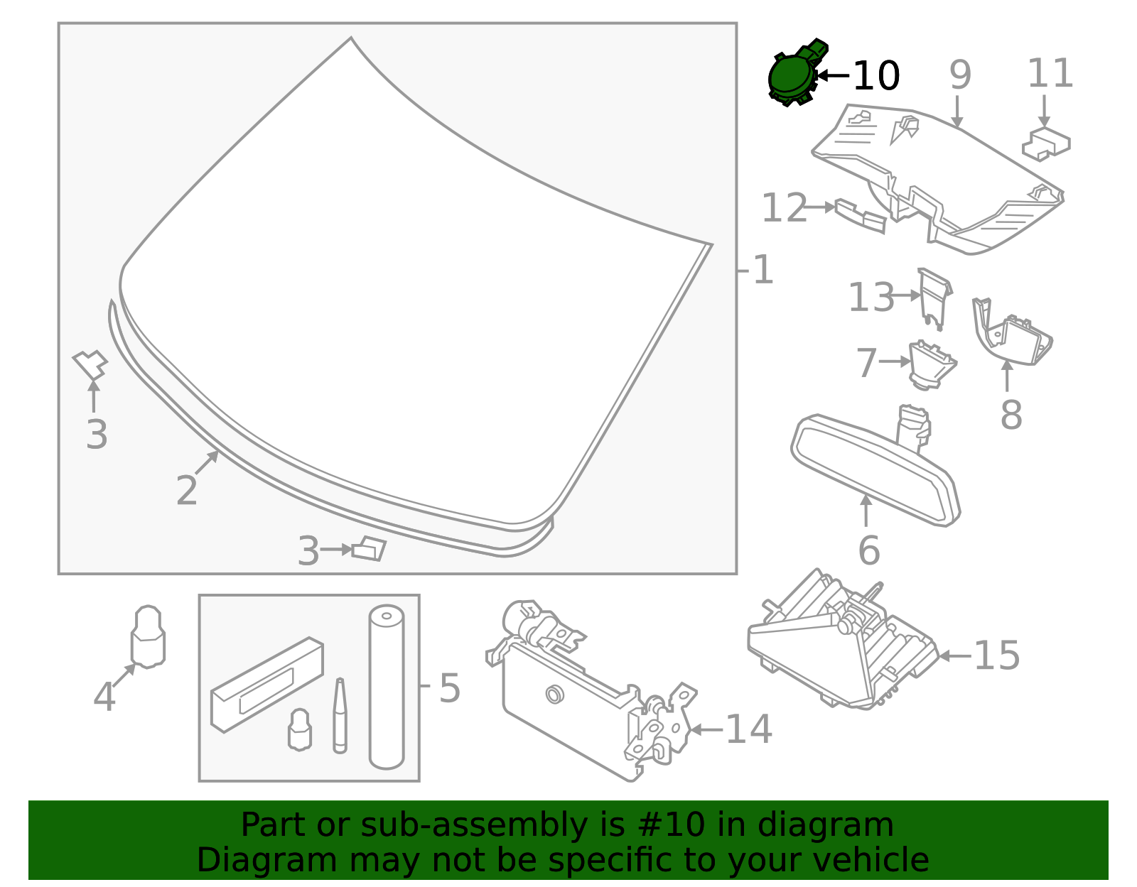 2016-2025 Volvo Rain Sensor 32416493 | TascaParts.com