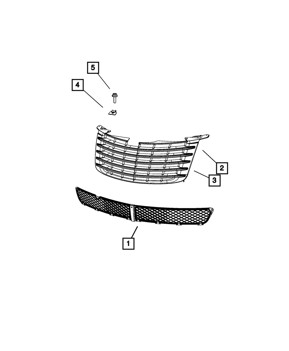 2001-2025 CHRYSLER B-Pillar Clip 6035802 | GetOEMParts.com