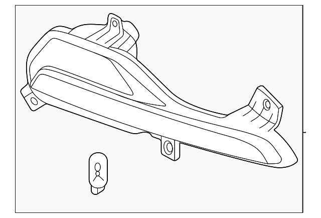 92405-R5000 - Backup Lamp Assembly 2021-2023 Kia Sorento | Kia.Parts Store