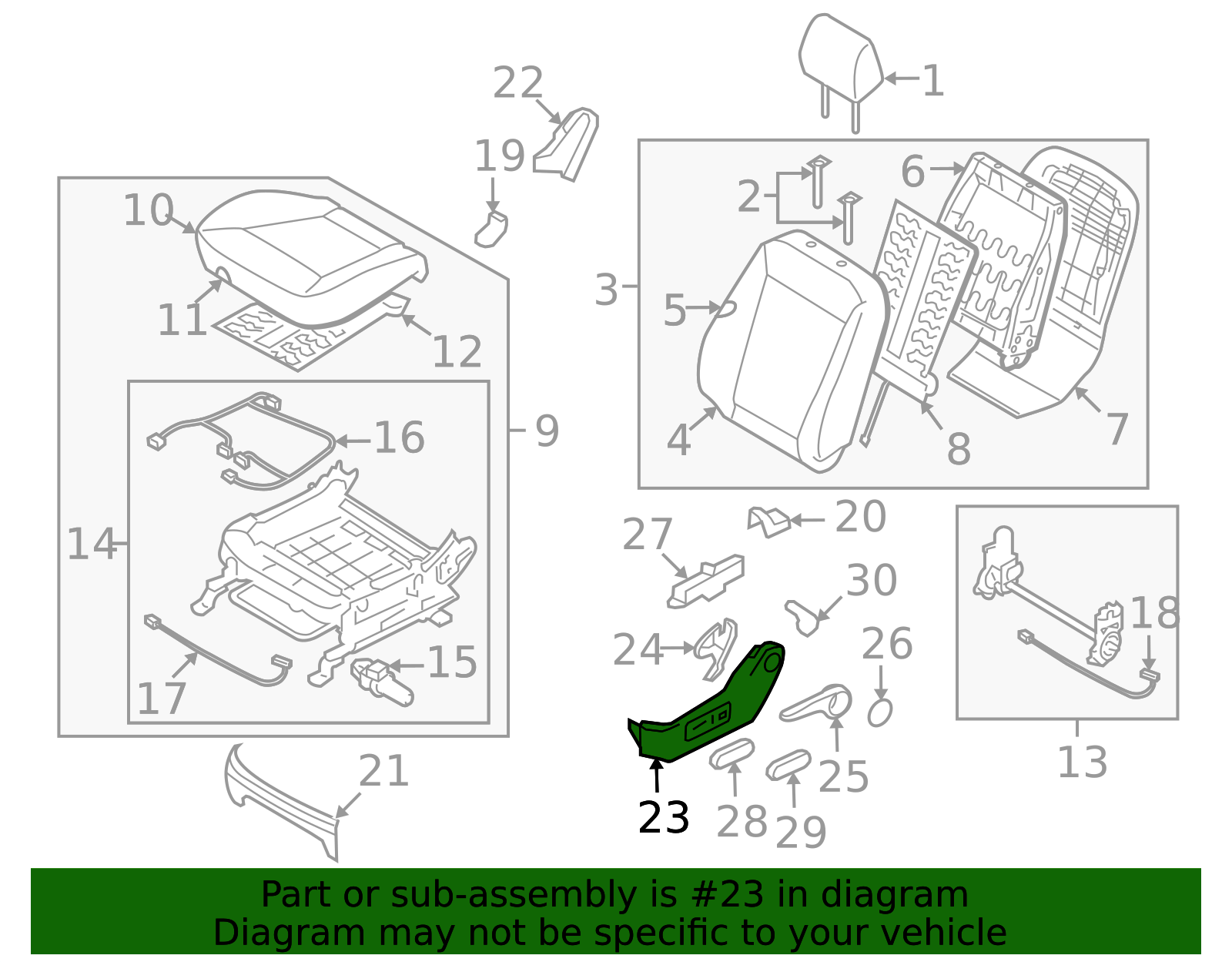 2010-2012 Hyundai Santa Fe Outer Finish Panel 88011-0W100-HZ | MotorMotor