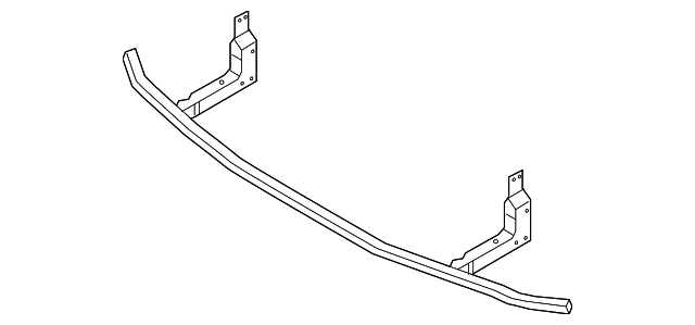 2019-2025 BMW Z4 Bumper Cover Support Rail 51117436848 | OEM Parts Online