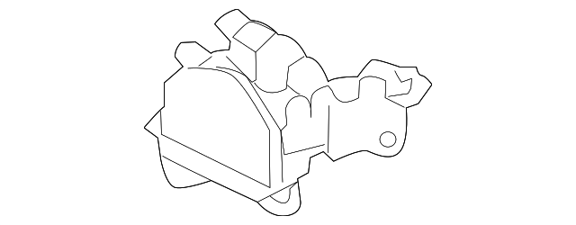 16670-21010 - Valve Assembly, Water With Bracket 2004-2009 Toyota Prius ...