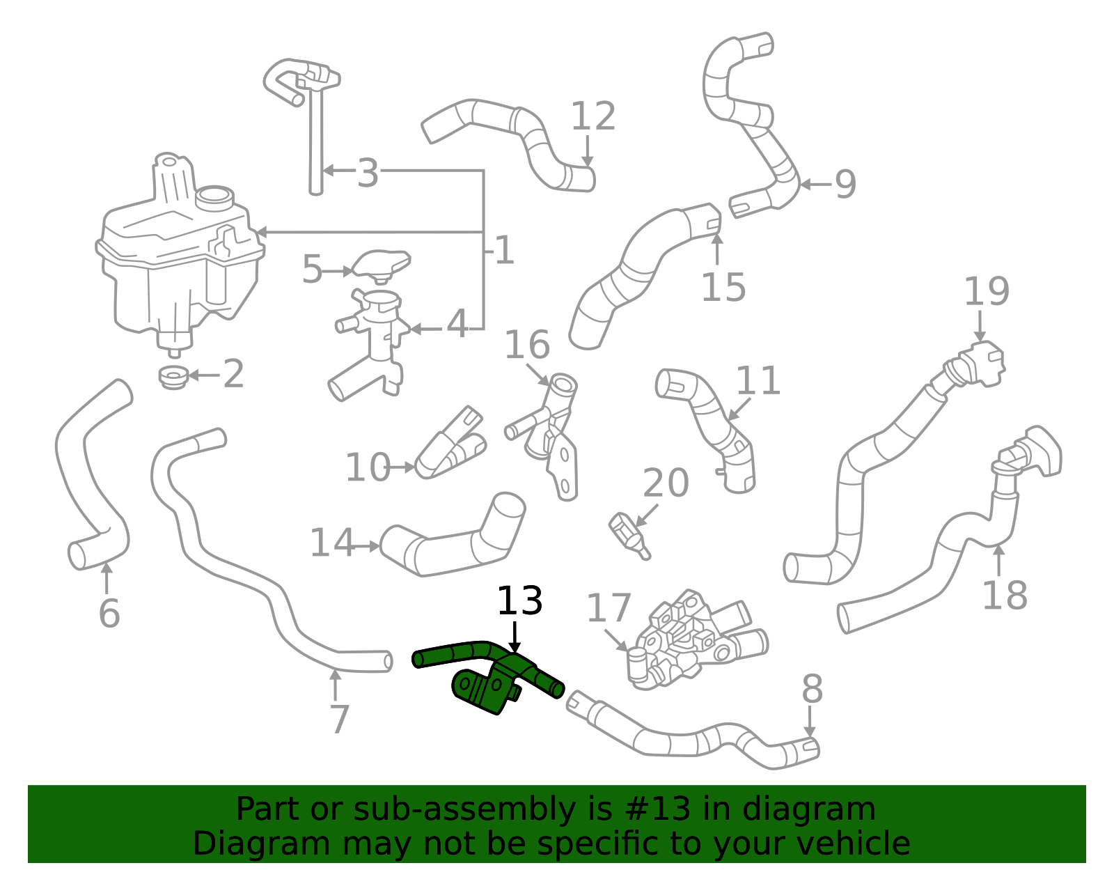 16279-24020 - 2023-2024 Toyota Corolla Cross - By-Pass Pipe | Nucar ...