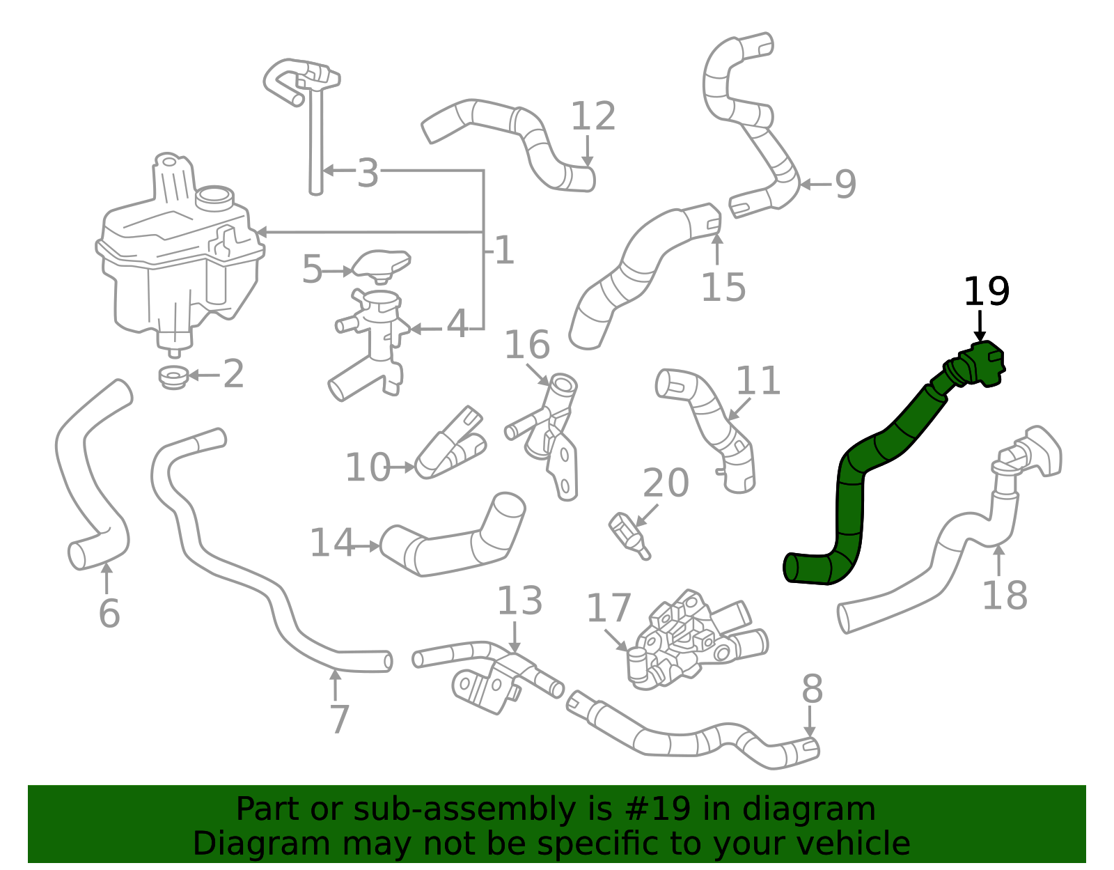 Heater Hose - Keep Cabin Warm with OEM Flow 87209-0A060 | AutoNation Parts