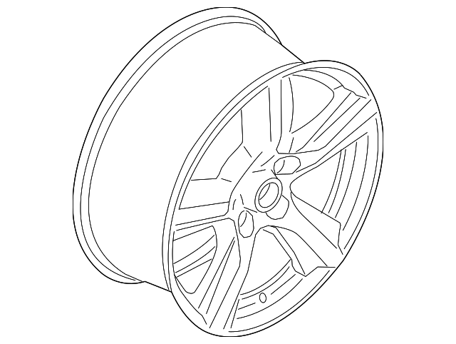 2015-2023 Ford Mustang | Wheel Assembly | FR3Z-1007-Z | Walls' Ford Parts