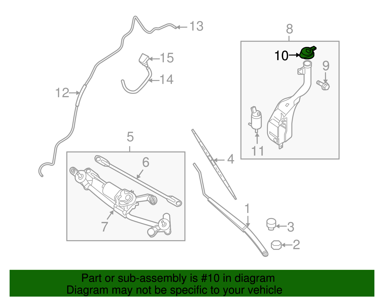 28913-ET000 - 2007-2012 Nissan Sentra - Reservoir Cap | Anicra Nissan Parts
