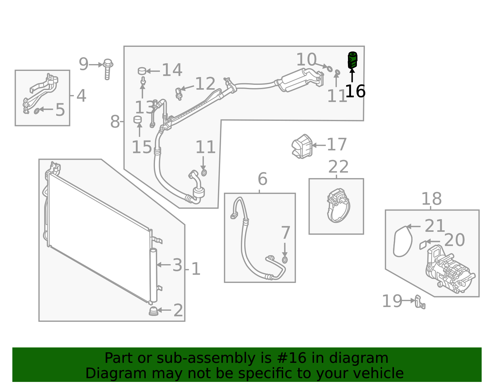 97626-N9000 - High-Quality A/C Expansion Valve for AutoNation Parts