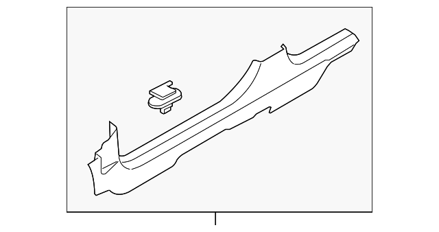 2008 Saturn Astra Sill Trim 13114347 | Shop Matick Buick GMC