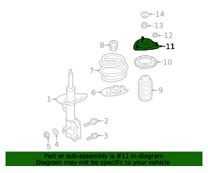 2017-2025 Subaru Upper Mount 20320FL00A | OEM Parts Online