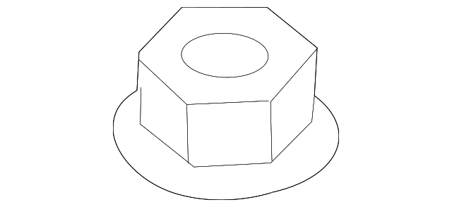 2014-2025 Subaru Top Nut 023512000 | Subaru Parts Store