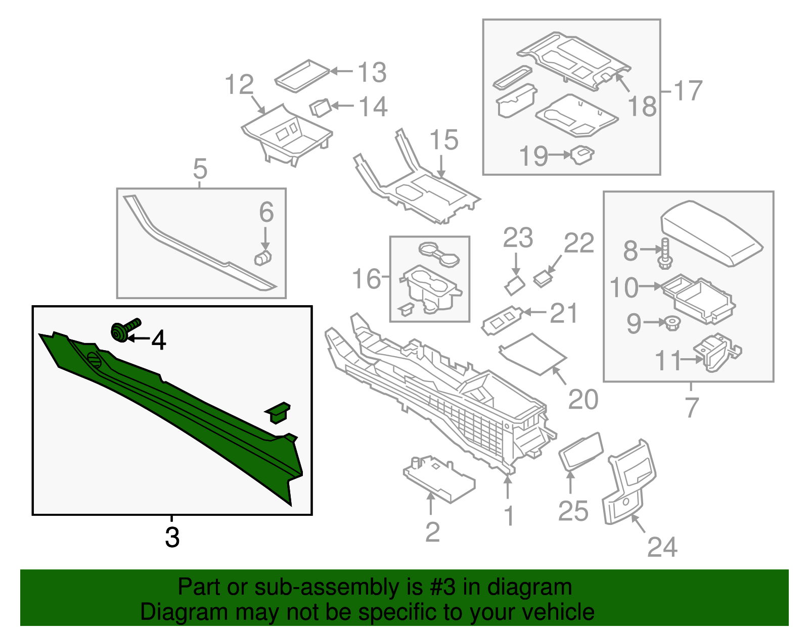 2017-2020 Ford | Side Panel | HS7Z-5404609-AA | Walls' Ford Parts