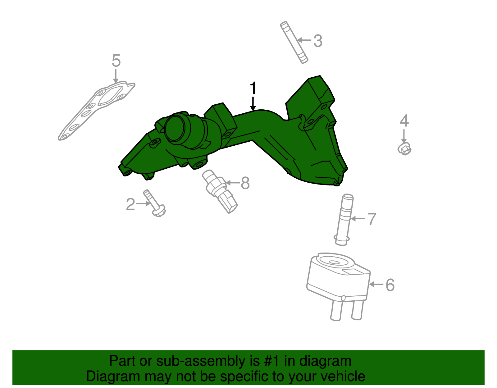 2008-2014 Ford Adapter YC2Z-6881-BA | Ford OEM Parts Outlet
