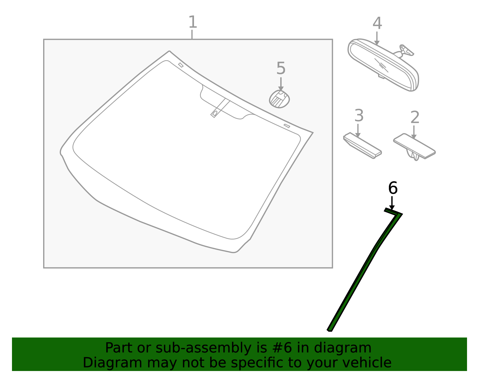 86130-1M200 - Reveal Molding 2010-2013 Kia Forte Koup | Kia.Parts Store