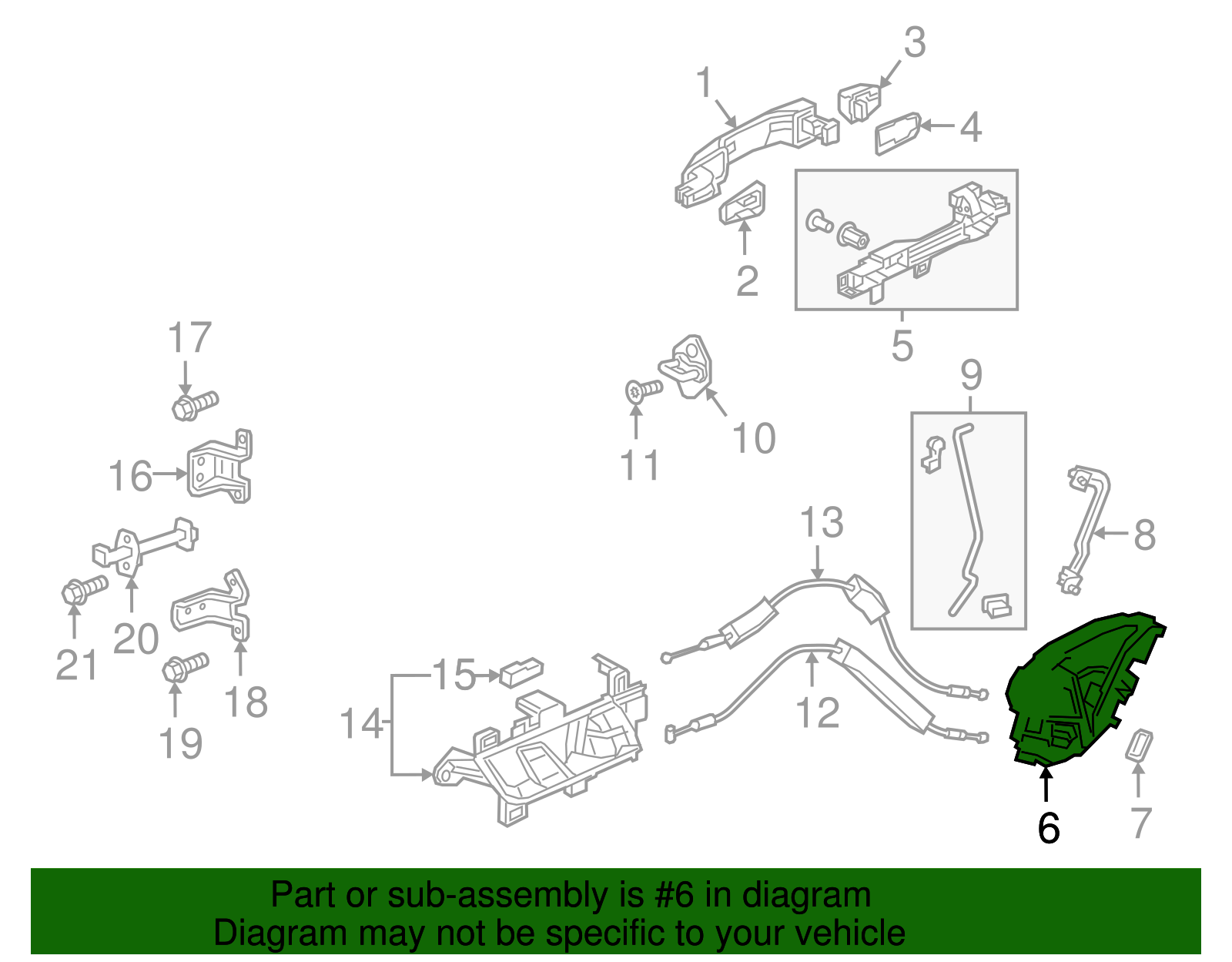 72610-TVA-A02 - Lock Actuator 2018-2022 Honda Accord | Honda Parts Online