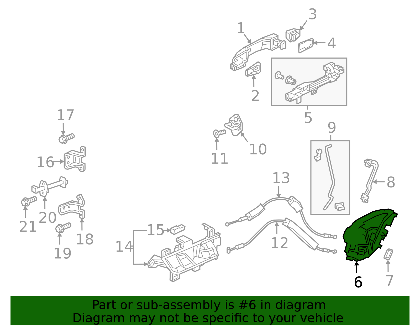 72650-TVA-A02 - 2018-2022 Honda Accord - Lock Actuator | Genuine Honda ...