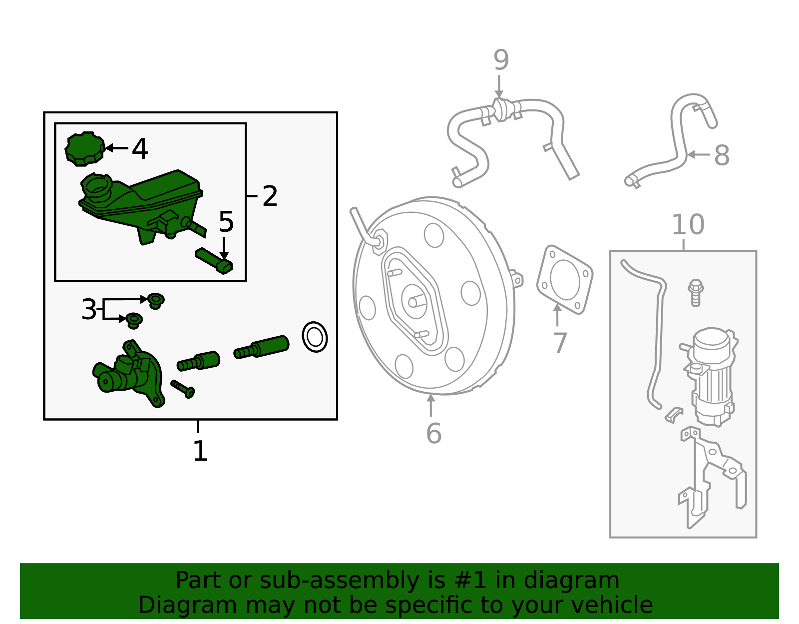 2018-2021 Hyundai Master Cylinder 58510-J9200 | MotorMotor
