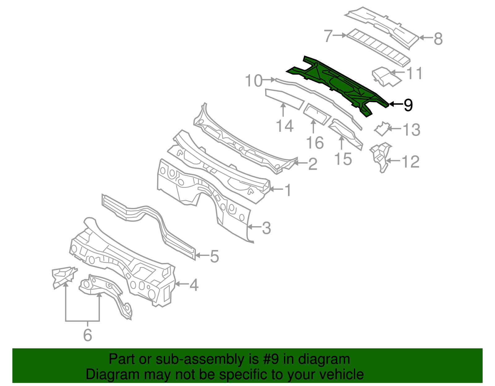 64316924277 - 2006-2015 BMW Microfilter Lower Housing (64-31-6-924-277 ...