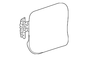 2021-2024 Toyota Sienna Fuel Door 77350-08030 | Toyota Parts Center