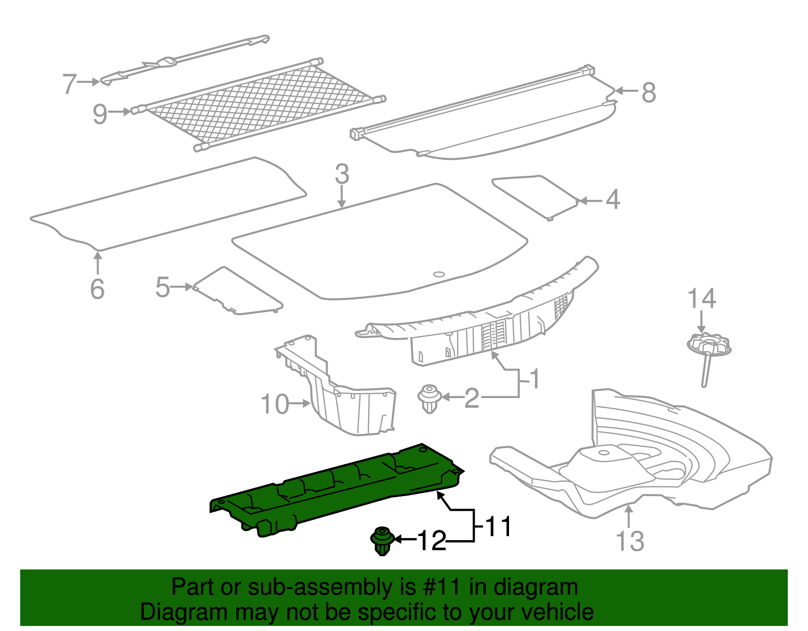 58577-0R041-C0 - 2013-2018 Toyota RAV4 - Support Plate | Nucar Toyota ...