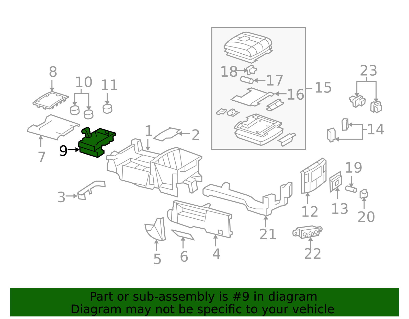 Transfer Case Shifter Lever 52105551AC | Mopar Parts Canada