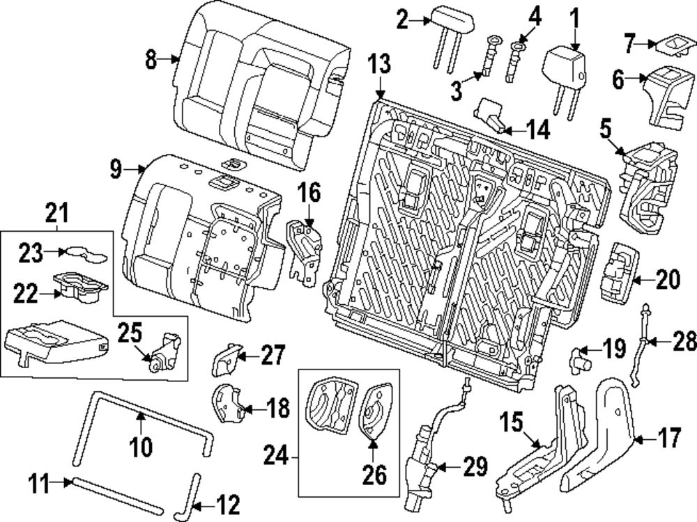 87833097 - 2024-2025 GMC Hummer EV SUV - Bracket | Partners Chevy