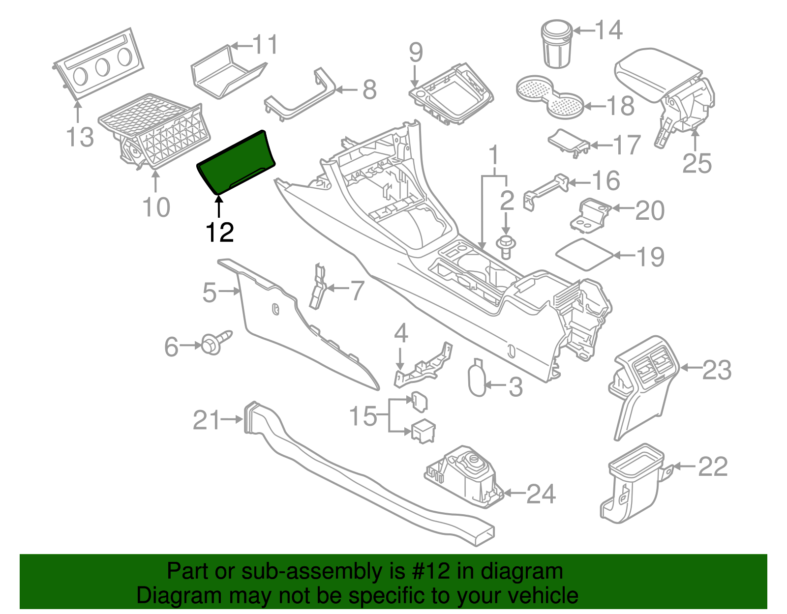 5GM-857-351-A-VX7 - Lid 2018 Volkswagen | Wolfsburg Parts Direct