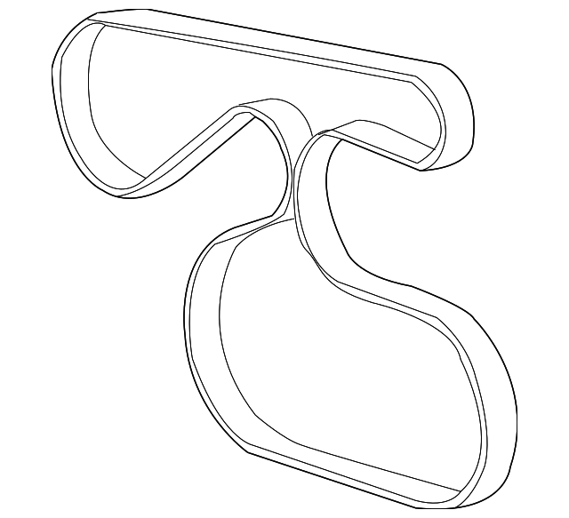 2006-2015 Toyota Serpentine Belt 90916-02652 | OEM Parts Online