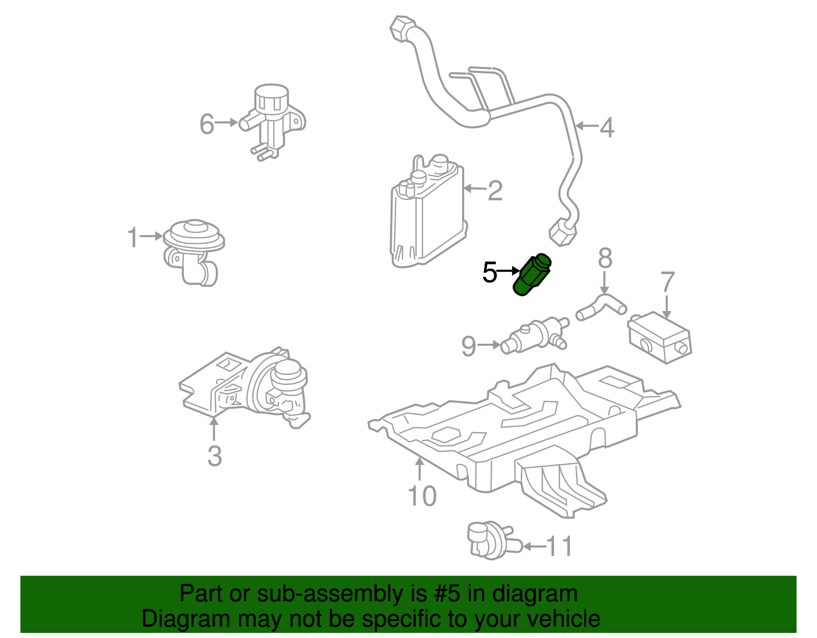 Genuine OEM Ford Part - Connector F65Z-9F485-AA | Genuine OEM Ford ...