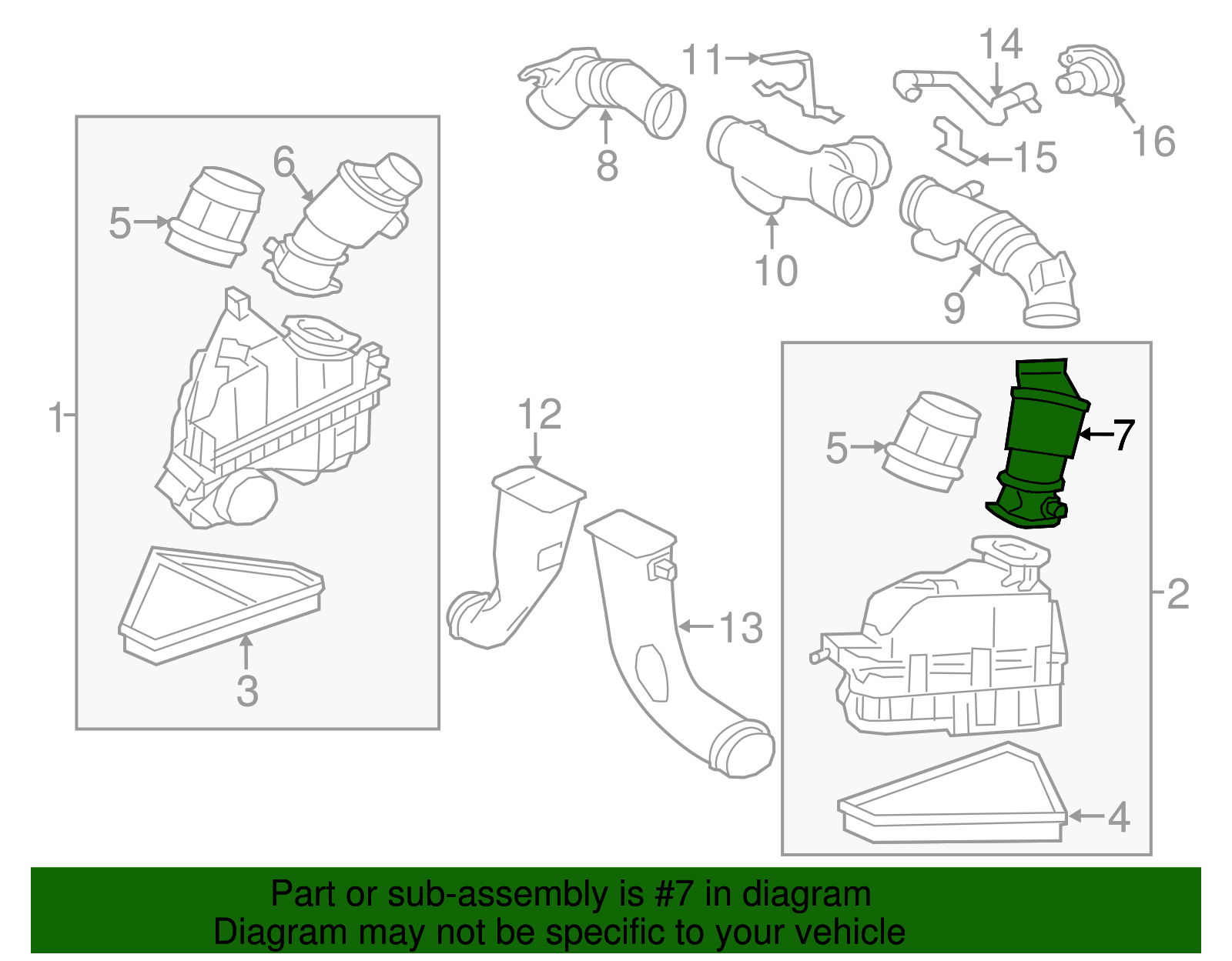 2014-2021 Jaguar F-Type Lower Duct T2R1358 | Jaguar Hartford Parts