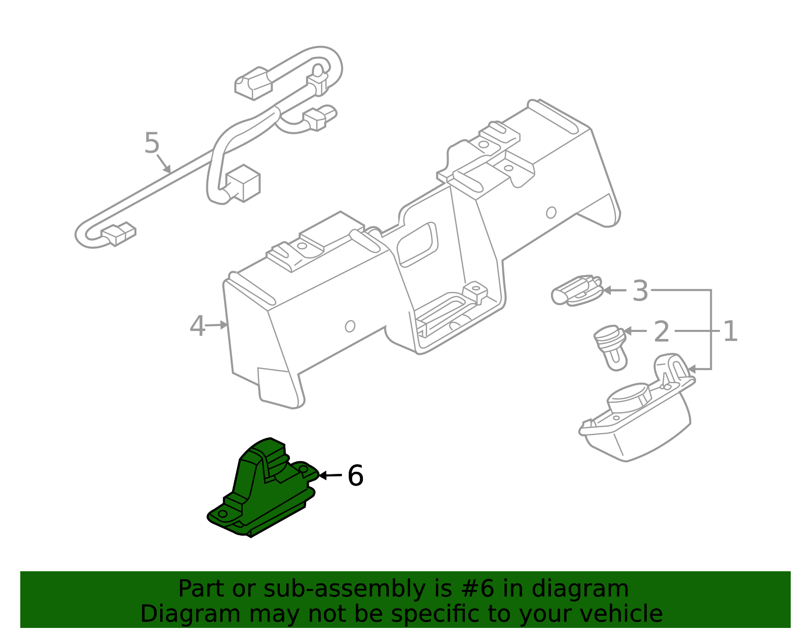 25380-CD000 - High-Quality Liftgate Release Switch for 2003-2009 Nissan ...
