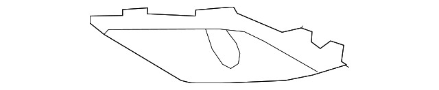 2016 Mitsubishi Outlander Fog Lamp Bezel 6400L215 | Mitsubishi Parts ...