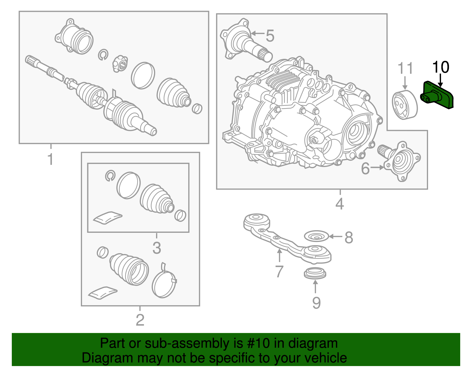 2016-2018 Toyota RAV4 Damper 41196-48060 | Toyota Parts Center
