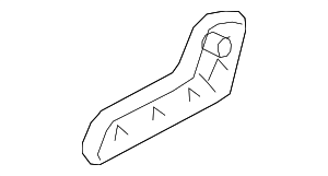 DE9Z-74617D34-AA - Release Handle - 2013-2019 Lincoln MKT | Lasco Auto ...