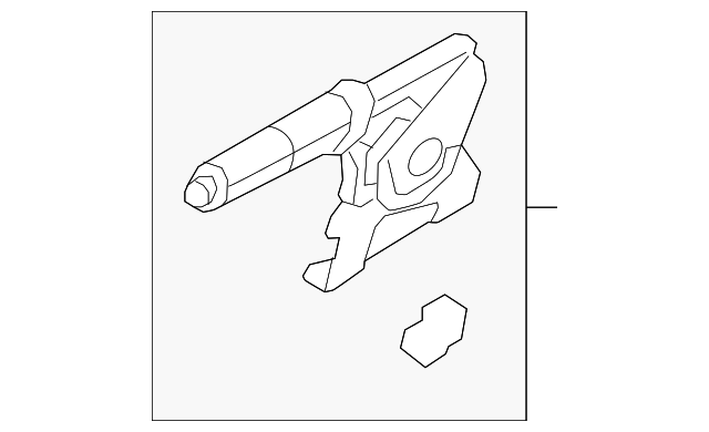 BABF-44-010 - Parking Brake Control 2017-2018 Mazda 3 | Florida Mazda Parts