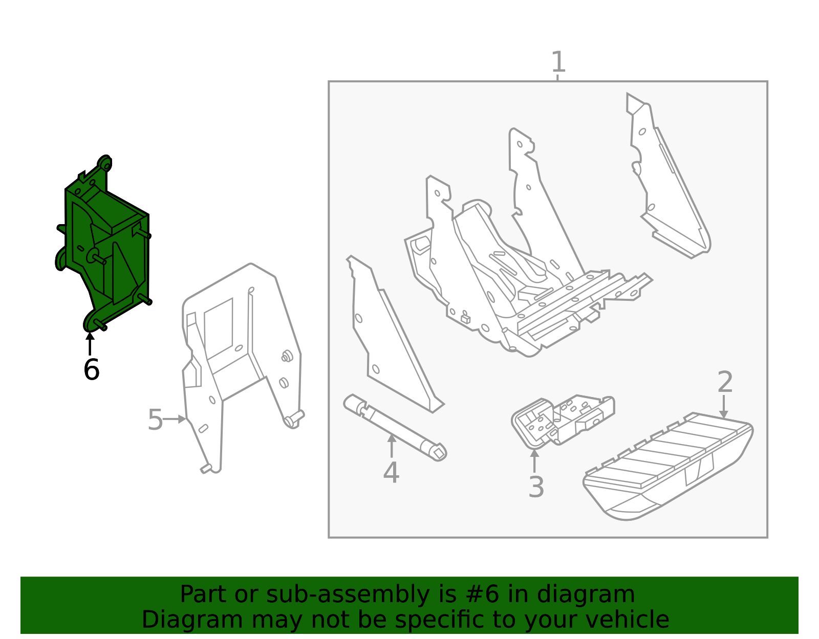 2015-2020 Ford F-150 2015-2020 Ford F-150 - Mount Bracket FL3Z-16A416-A ...