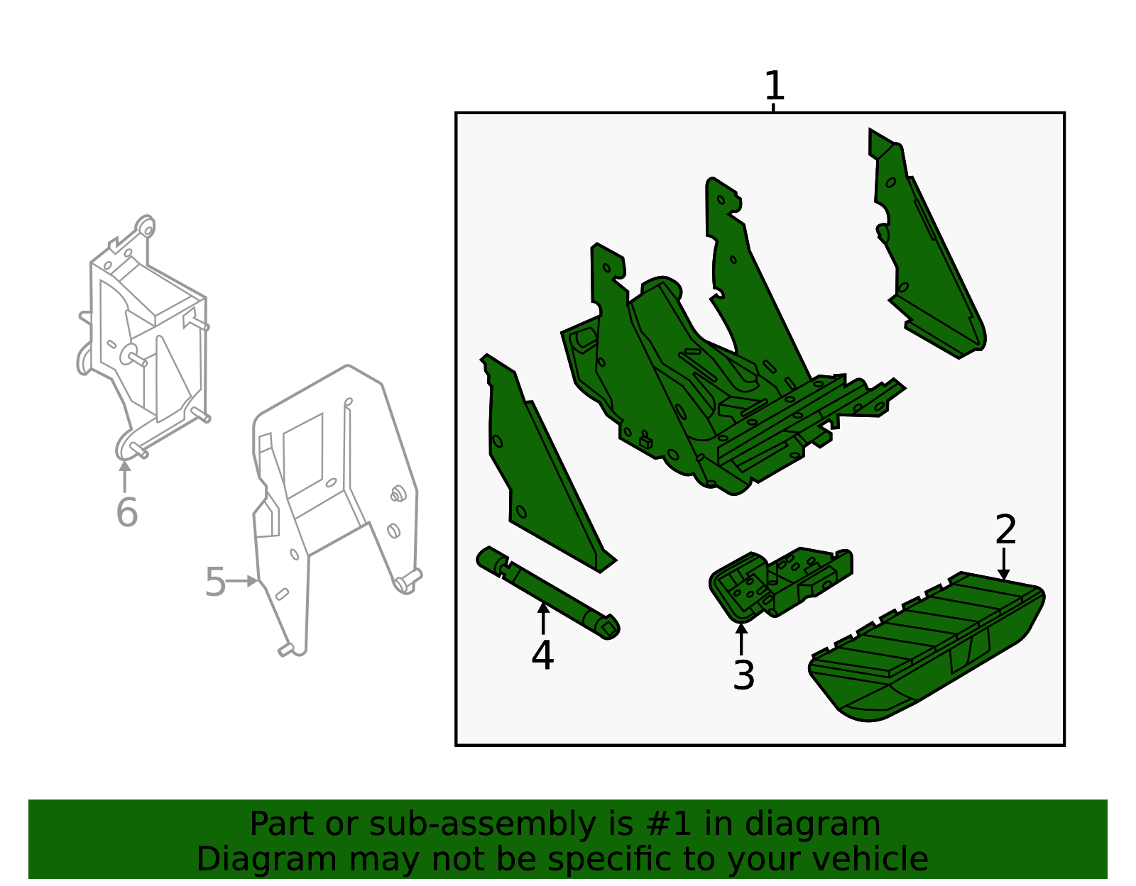 FL3Z-1520040-K - Step Assembly Ford Parts Direct