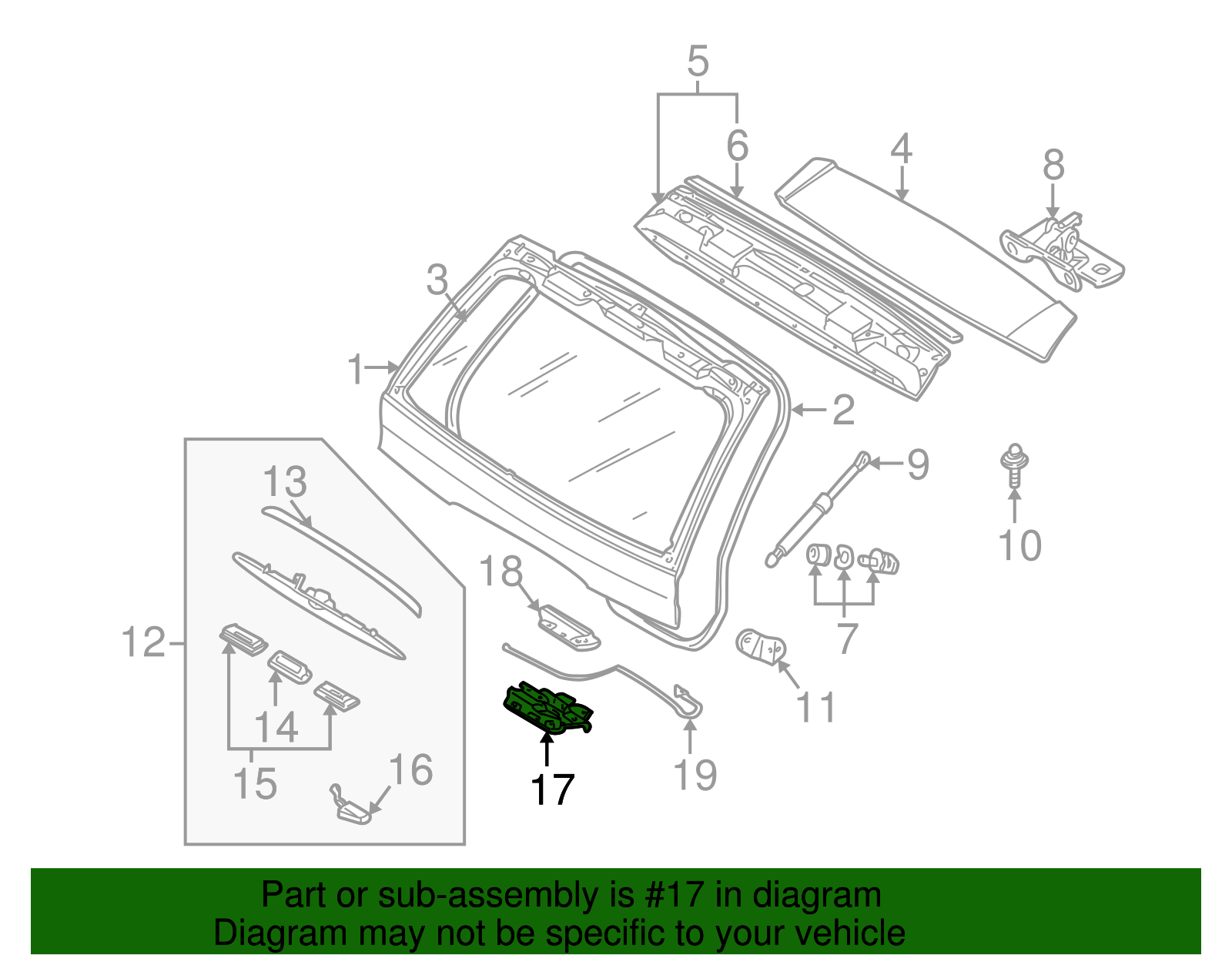 51248408492 - 2000-2006 BMW X5 Lock Actuator (51-24-8-408-492) | BMW of ...