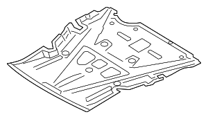 51757241814 - 2012-2021 BMW Under Cover (51-75-7-241-814) | BMW of ...