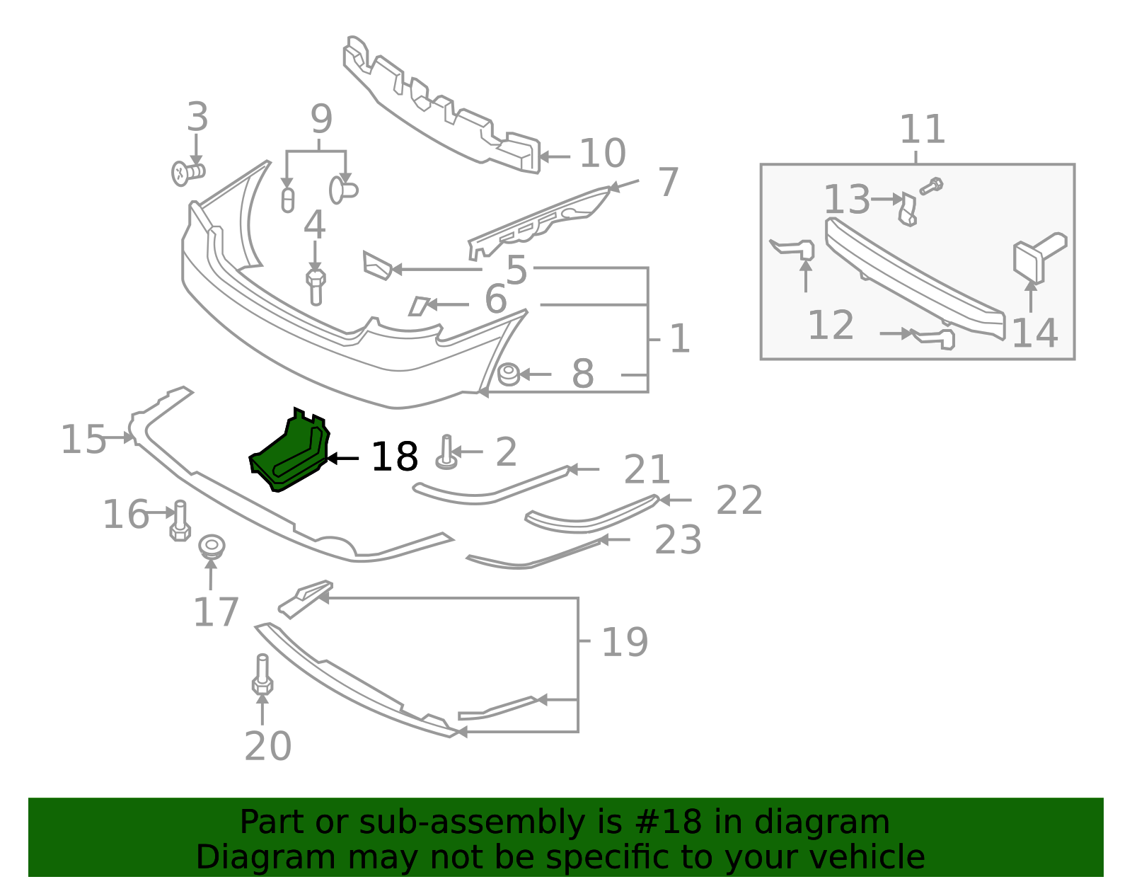 2006-2010 Hyundai Sonata Lower Cover Support Plate 86695-3K000 | QuirkParts