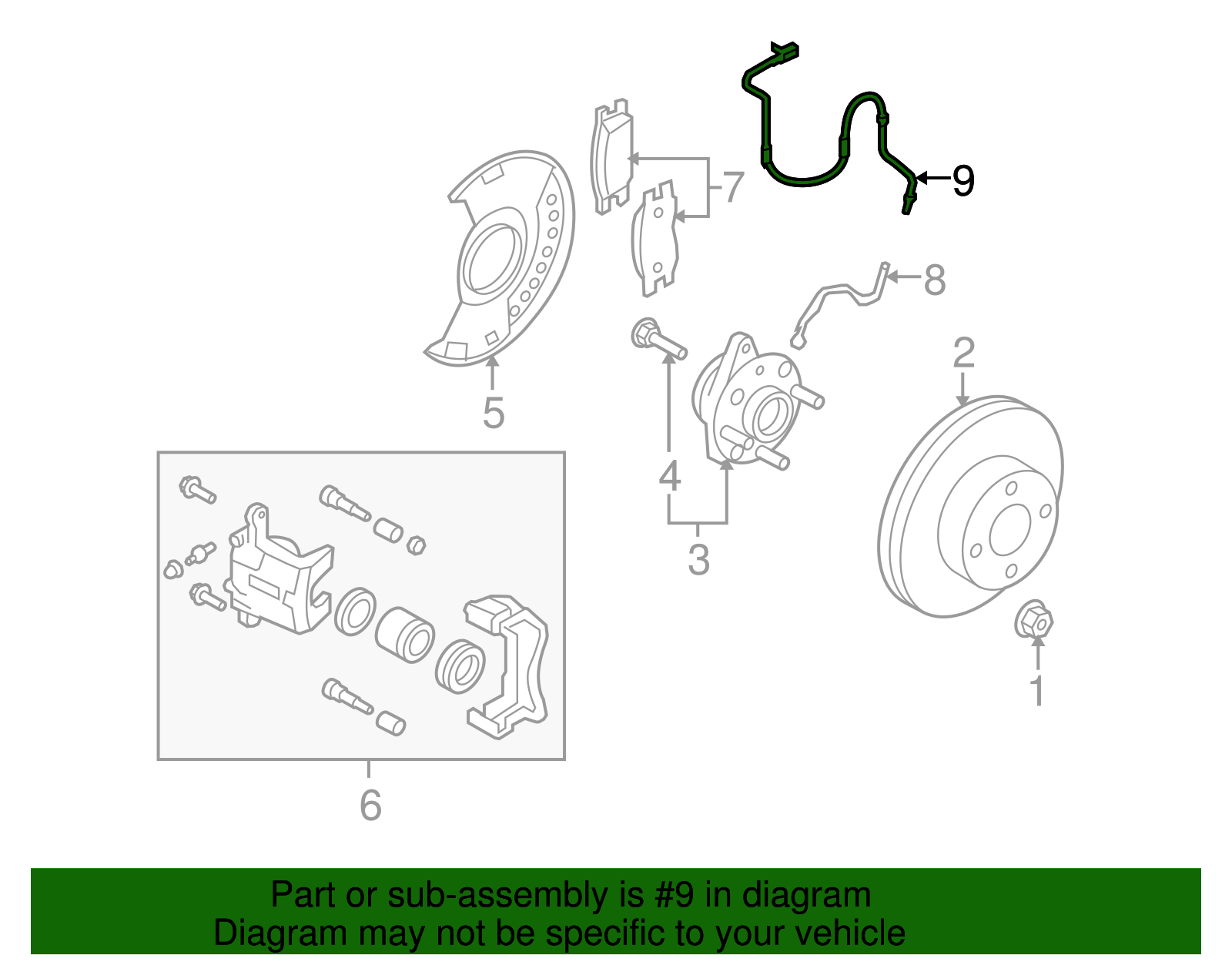 2007-2012 Nissan Versa ABS Sensor 47910-ZR70A | OEM Parts Online