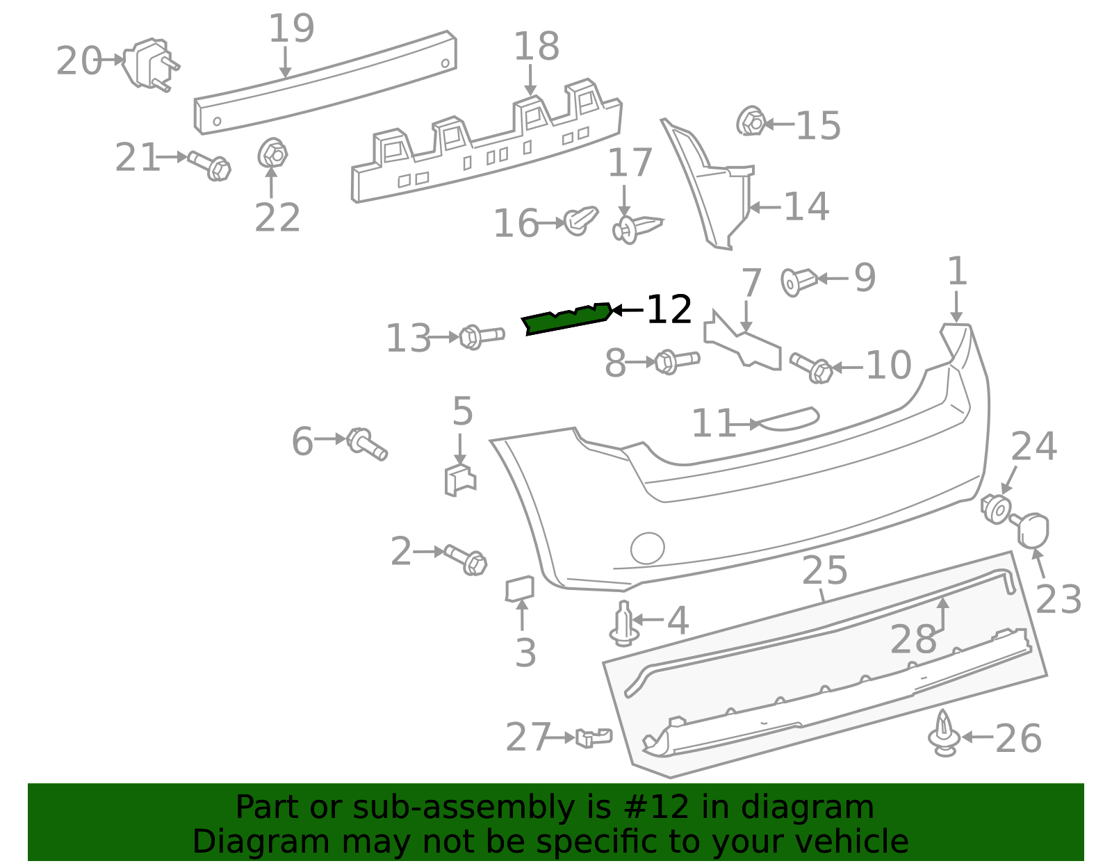 2008-2015 Scion xB Side Retainer 52575-12180 | MotorMotor