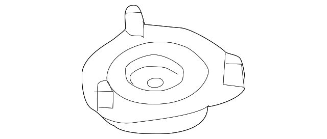 2000-2009 Nissan Mount Plate 54322-4U01A | Bill Kay Nissan Parts