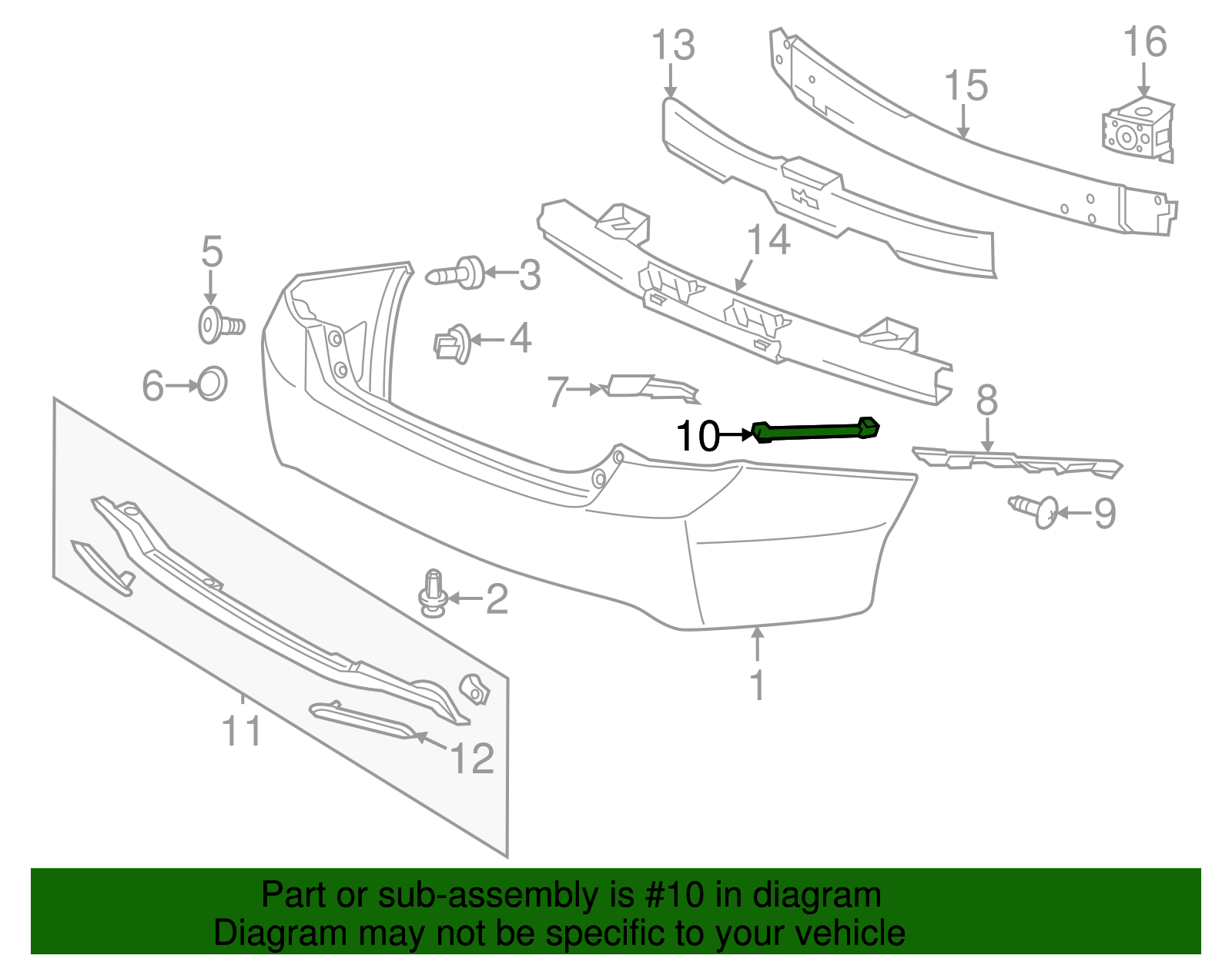 71508-T2A-A00 - Side Retainer 2013-2017 Honda Accord | Honda Parts Online