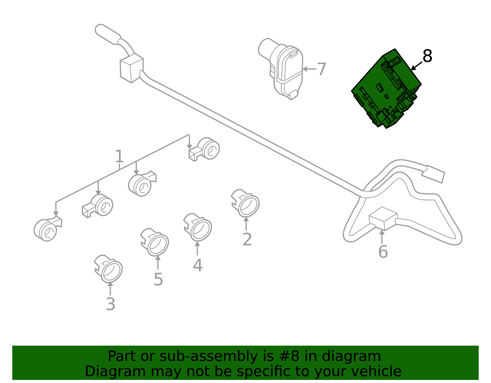 2019-2023 Ford Ranger | Control Module | FL3Z-19H332-F | Walls' Ford Parts