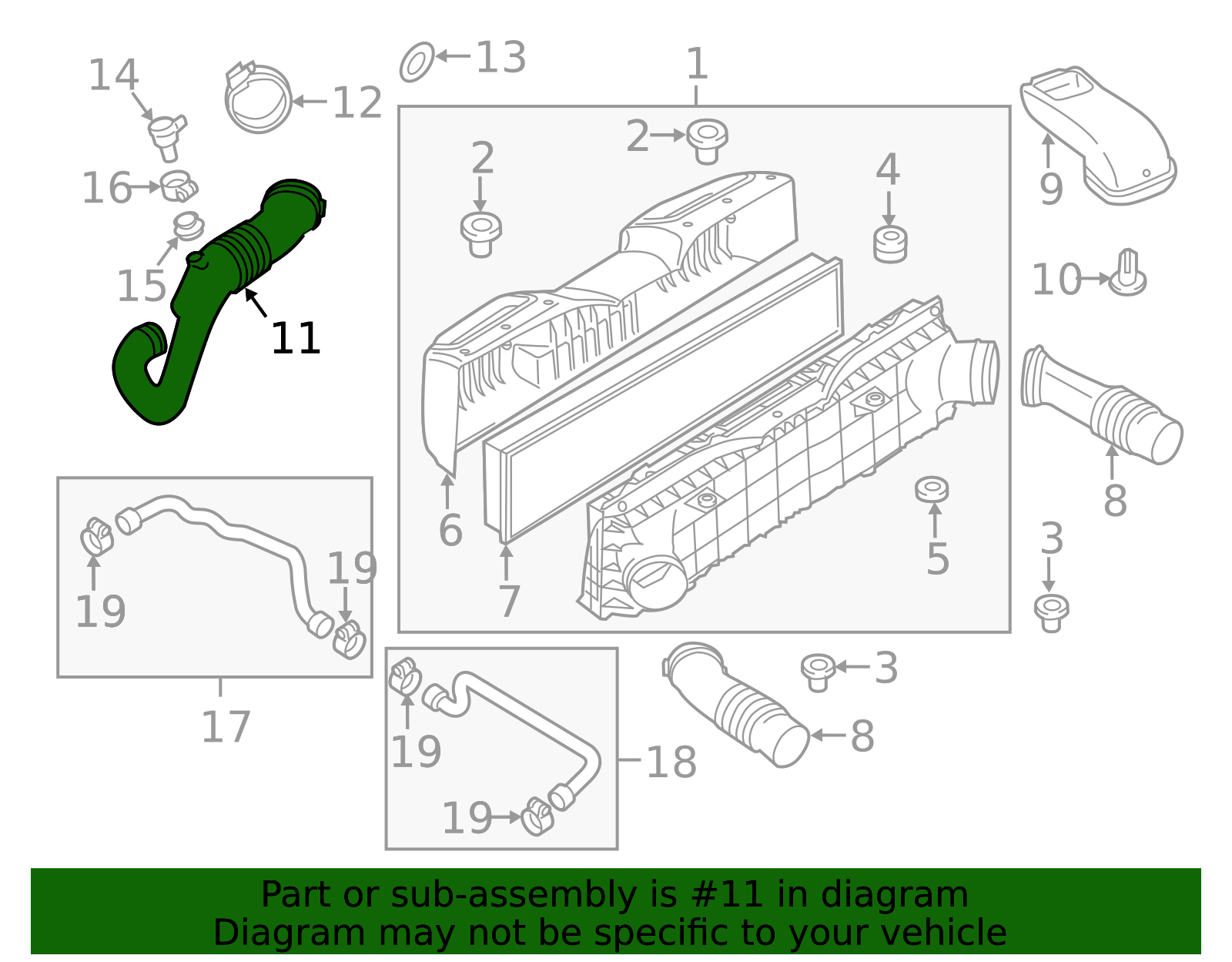 2010-2013 Porsche 911 Intake Pipe 9A1-110-624-73 | OEM Parts Online